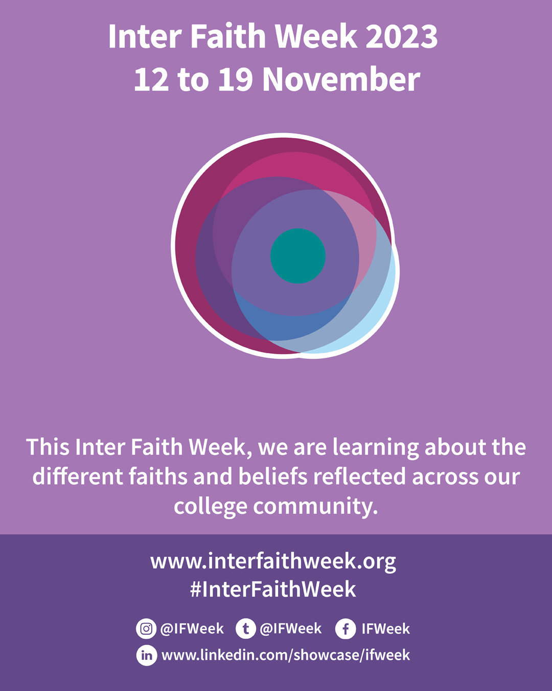 Social media - Resources - Inter Faith Week